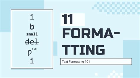Html Formatting Youtube