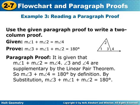 Paragraph Proof