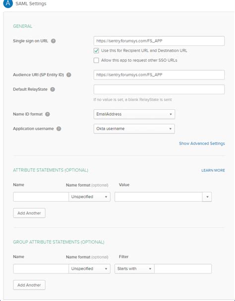 Forum Sentry Saml Sp Initiated Flow With Okta As Saml Idp Forum Systems Support