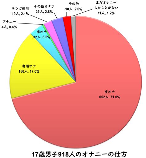 中学生・高校生のチンコとセックスの調査 18歳高校3年～大学1年男子786人のオナニーデータ