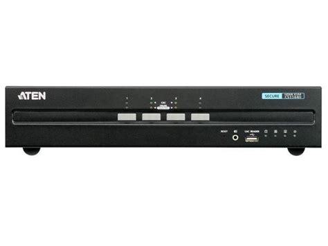 Aten 4 Port Usb Hdmi Dual Display Secure Kvm Switch Pss Pp V3 0 Compliant