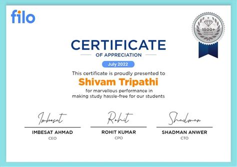 Shivam Tripathi On Linkedin Thanks For My Appreciation Regarding To