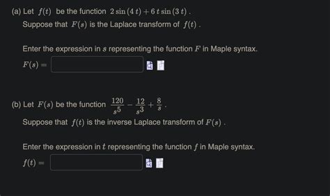 Solved A Let F T Be The Function Sin T Tsin T Chegg Com