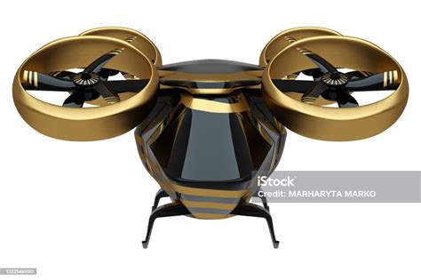 비행 도시 교통 도시 전기 자동차 무인 항공기 흰색 배경에 고립 프로펠러 깨끗한 공기와 자동차 3d 일러스트레이션 3d 렌더링 복사 공간 바람에 대한 스톡 사진 및 기타