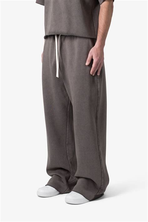 Washed Ultra Baggy Sweatpants Washed Black Washed Black S