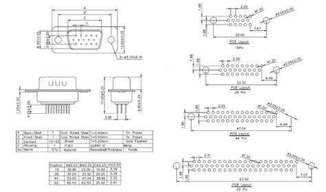 Female D Sub Connector SUGO INDUSTRIAL COMPANY LTD