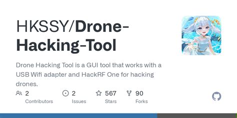 GitHub HKSSY Drone Hacking Tool Drone Hacking Tool Is A GUI Tool That Works With A USB Wifi