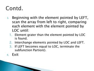 Sorting Techniques PPTX