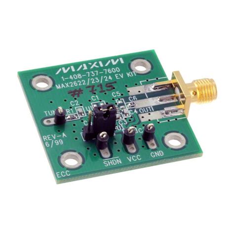 Max2623evkit Analog Devices Inc Maxim Integrated Development Boards Kits Programmers Digikey