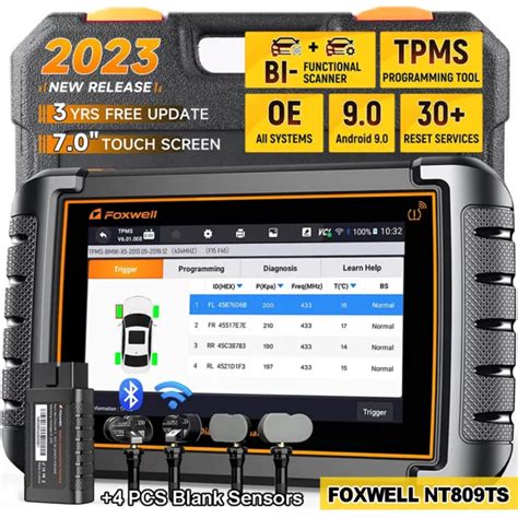 Foxwell Tpms Programming Obd2 All System Diagnostic Tool Bidirectional