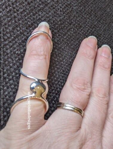 Thumb Mcp Ring Thumb Splint Arthritis Ring Saddle Joint Ring Etsy