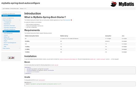 spring boot 설정하기 3 1 Mybatis 설정 및 사용 방법