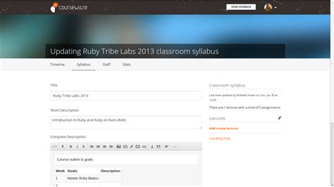 Open Source Learning Management System The Courseware Project