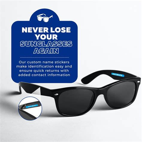Spec Stickers Sunglass Labels Personalised Labels Id Labels