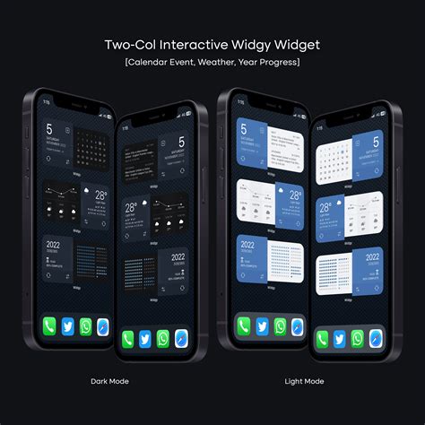 Two Col Interactive A Widgy Widget Pack A Pack Of Two Column Design Widgets With A Simple And