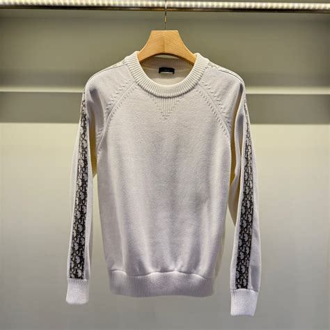 Dior 니트 스웨터 S사이즈 디올 오블리크 인서트 니트 원래 명품은 필웨이 Feelway