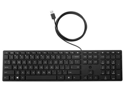 HP Wired Desktop 320K Keyboard Dash Pacific