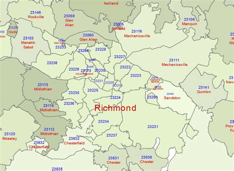 Virginia Zip Code Map With Cities Your Vector Virginia Zip Code Map With Cities Your Vector