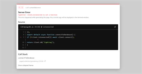 Connecting Next Js To Mongodb Using Node Driver Other Mongodb Topics Mongodb Developer