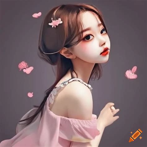 Cute Korean Girl On Craiyon