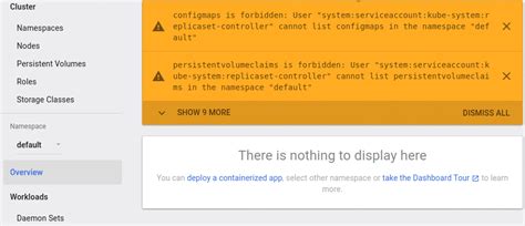 Replicaset Controller Token Does Not Allow Admin Privileges · Issue 2584 · Kubernetesdashboard