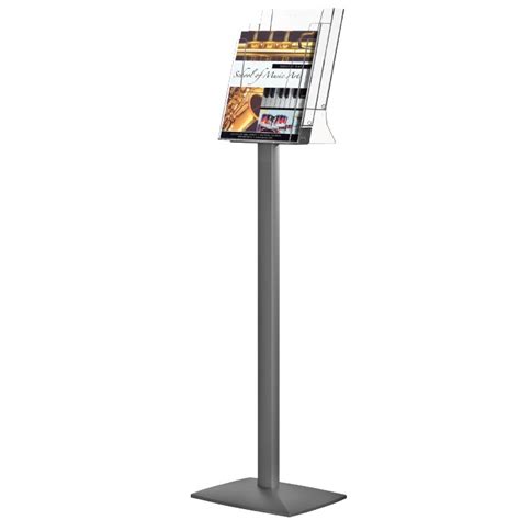 Pillar Brochure Stand Mt Displays
