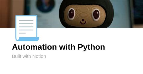 Prithvee Raj S On Linkedin Automation With Python Notion