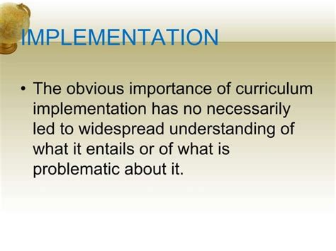 Models Curriculum Implementation Online Materials Pptx
