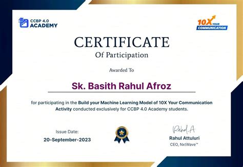 Sk Basith Rahul Afroz On Linkedin Ccbp Nxtwave Communication