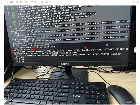 服务器使用u盘安装麒麟系统报错“dracut Initqueue Timeout”，devroot Does Not Exist银河麒麟
