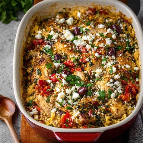 Greek Chicken Casserole All Moms Recipes