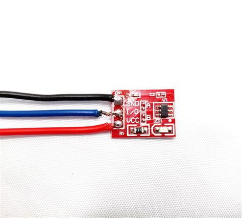 Ttp223 With Wire Capacitive Touch Switch Button Sensor Module 2 5 5 5v 15x11mm Best For