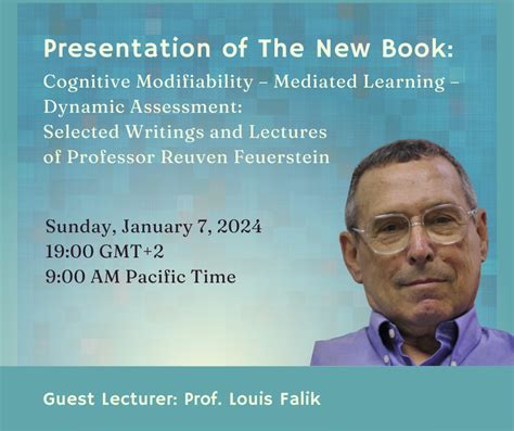 Presentation Of The New Book Cognitive Modifiability Mediated Learning Dynamic Assessment