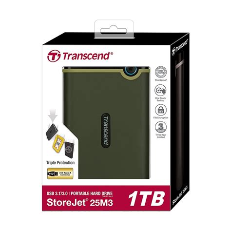 Transcend Ts Tsj M G Tb Usb Military Green Slim External Hdd Digital Bridge