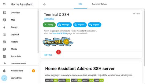 How To Enable Ssh On Home Assistant — Lazyadmin