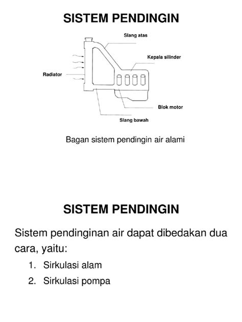 Sistem Pendingin Cairan Pdf