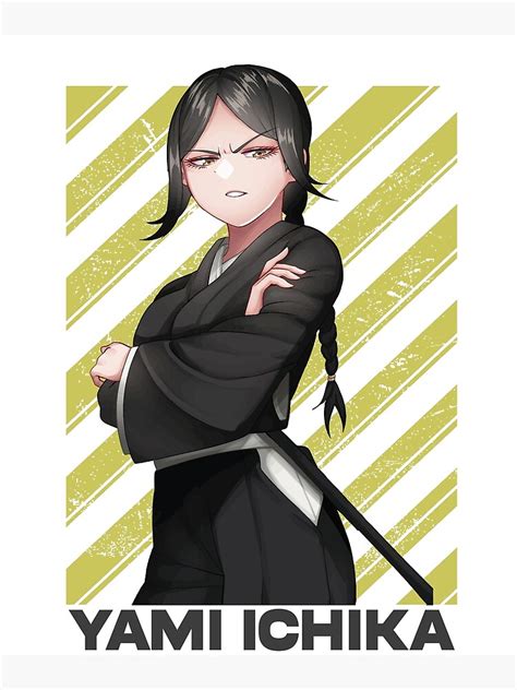 Yami Ichika Black Clover Poster For Sale By Aniscribbleart Redbubble