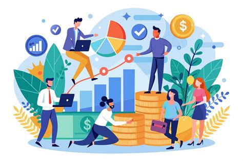 A Diverse Group Of Professionals Collaborates On Financial Strategies