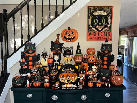 Halloween Decorations Vintage Diy Vintage Halloween Display Antique