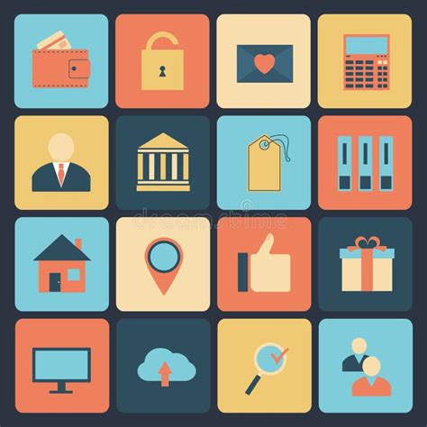 Vector Mobile App Development Concept Stock Vector Illustration Of