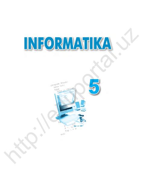 Books Kitob Informatika 5 Sinf Pdf