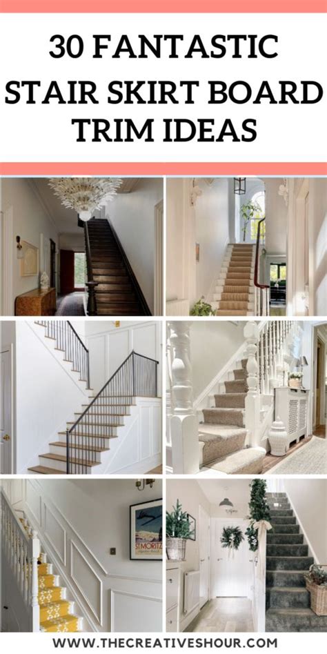 30 Gorgeous Stair Skirt Board Trim Ideas To Protect Your Walls Stair Skirt Board Ideas Stair