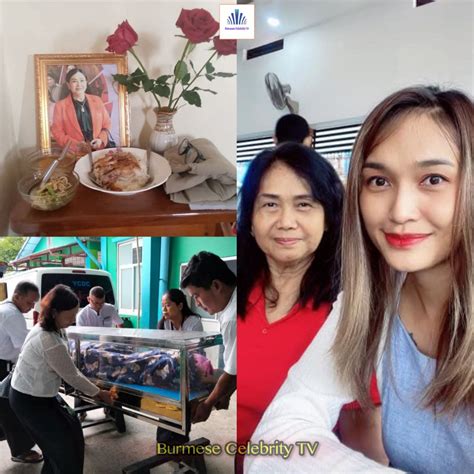 Burmese မိခင်ကြီးကို ဒီနေ့ နေ့လည် ၃ နာရီမှာ သဂြိုလ်သွားမယ့်အကြောင်း အသိပေးလာတဲ့ သမီး ဖြစ်သူ