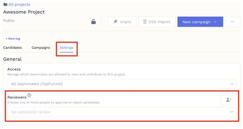 Adding And Removing Reviewers In Projects Teamable Help Center