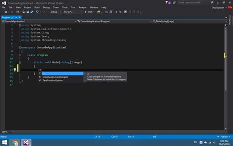Tutorial Viết snippet cho Microsoft Visual Studio writes Dạy Nhau Học