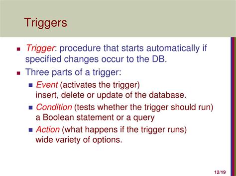 ppt sql constraints and triggers powerpoint presentation free