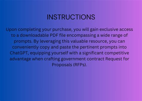 100 Chatgpt Prompts For Government Contract Request For Proposal Rfp
