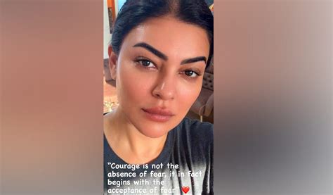 Sushmita Sens Life Mantra Courage Is Embracing Fear Telangana Today