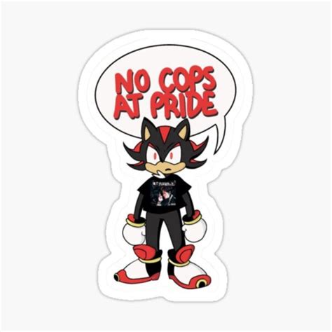 Shadow The Hedgehog Sticker For Sale By Roby34 Redbubble