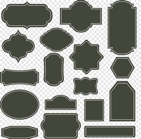 مجموعة الإطارات Png